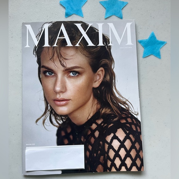 Taylor Swift | Accents | Taylor Swift Maxim Magazine Cover June July 25 ...